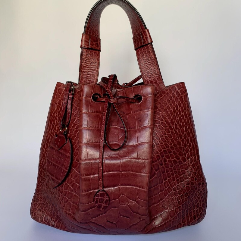 Crocodile Bucket Bag - Etsy