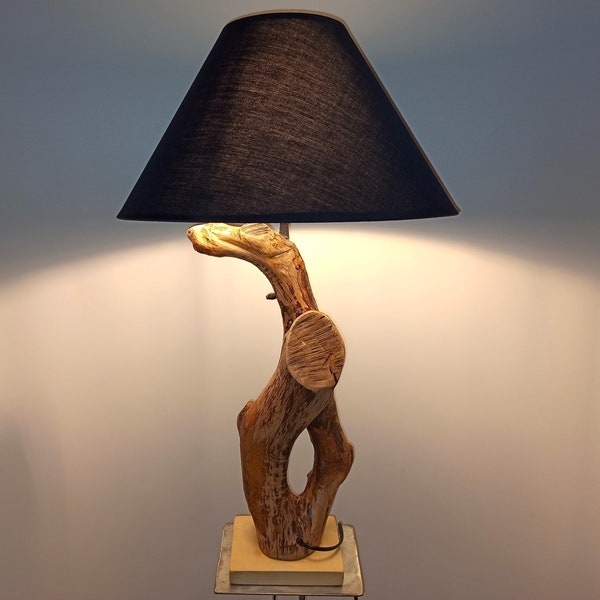 Driftwood Lamp - Etsy