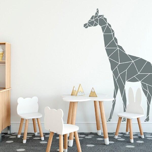 Geometric Giraffe - Etsy