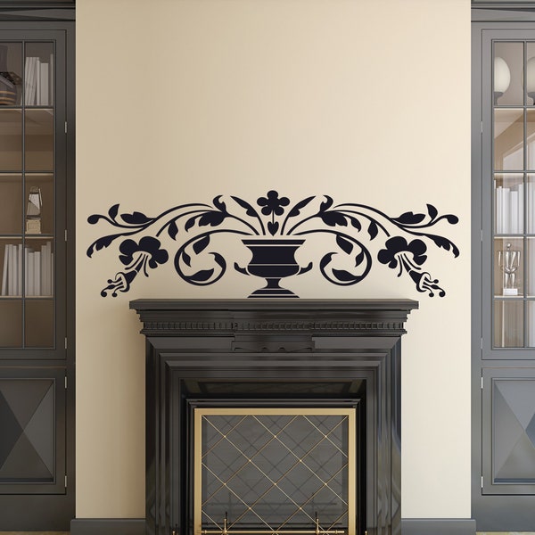 Scroll Wall Decal - Etsy