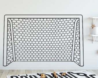 Soccer Wall Decal - Etsy