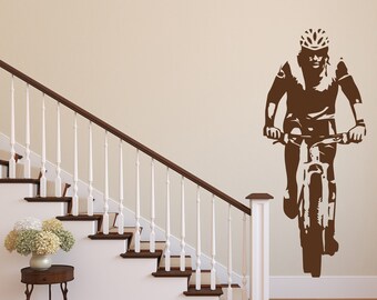 Bike Wall Decal | Etsy