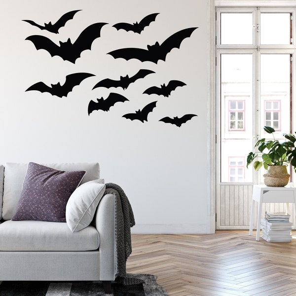 Bats Decals - Etsy