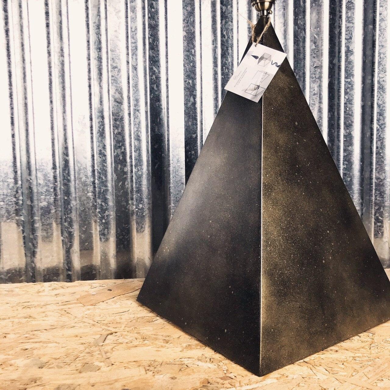 Piramid Lamp-piramide-lampada-desk Lampada-edison Steampunk - Etsy