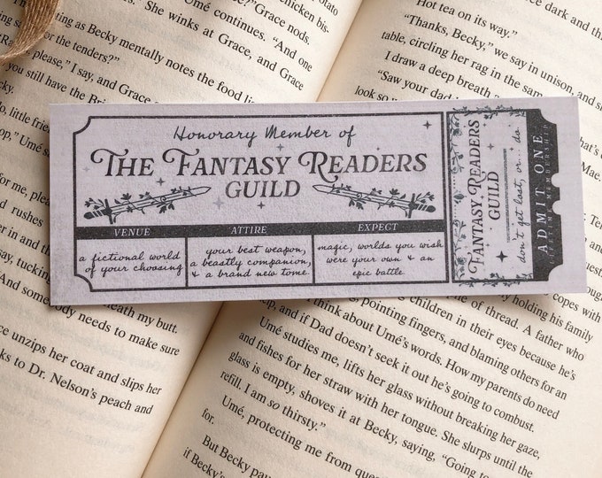 Fantasy Book Club | Fantasy Book Era | Dragon Bookmark | Fantasy ...