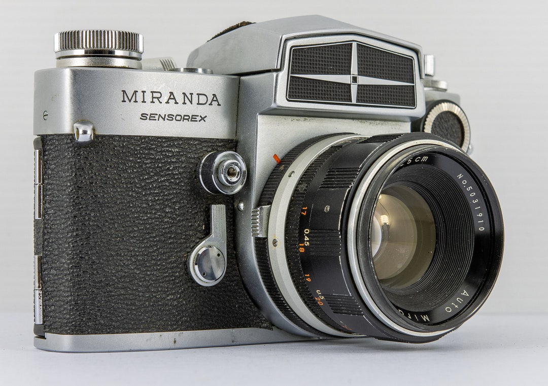 Miranda Sensorex 35mm Film Camera Complete With Miranda 50mm F1.9 Lens ...