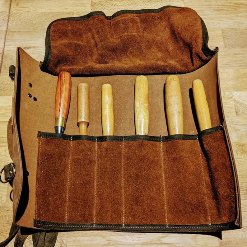 Leather Tool Roll - Etsy
