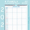 6 FAMILY / ROTA Calendar / Planner 2025 - A3 Size - Made in UK - Etsy UK
