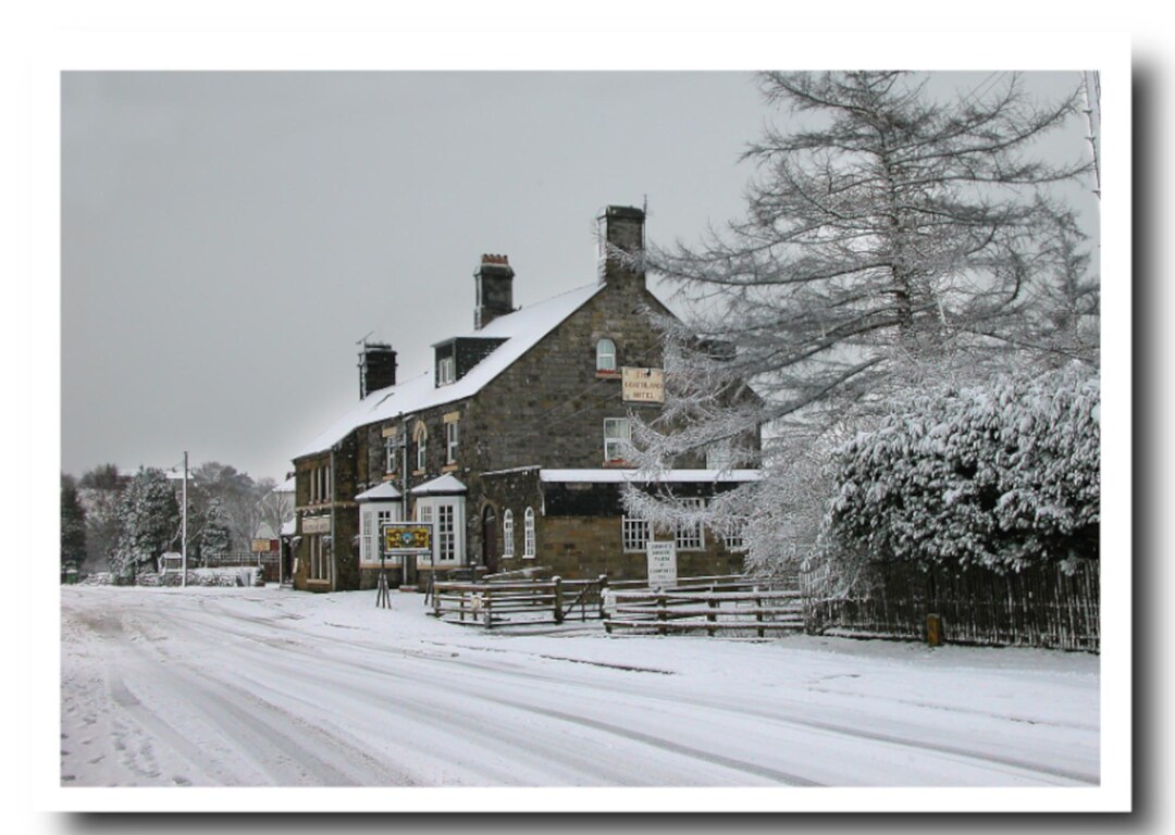 THE AIDENSFIELD ARMS Christmas Card, Goathland in Winter - Etsy UK