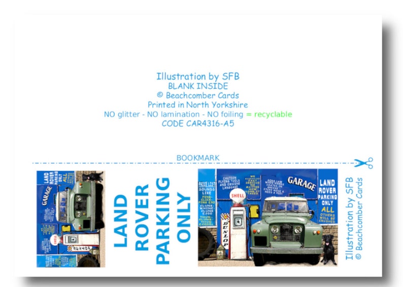 Land Rover Birthday Card - SFB Illustration - Etsy UK