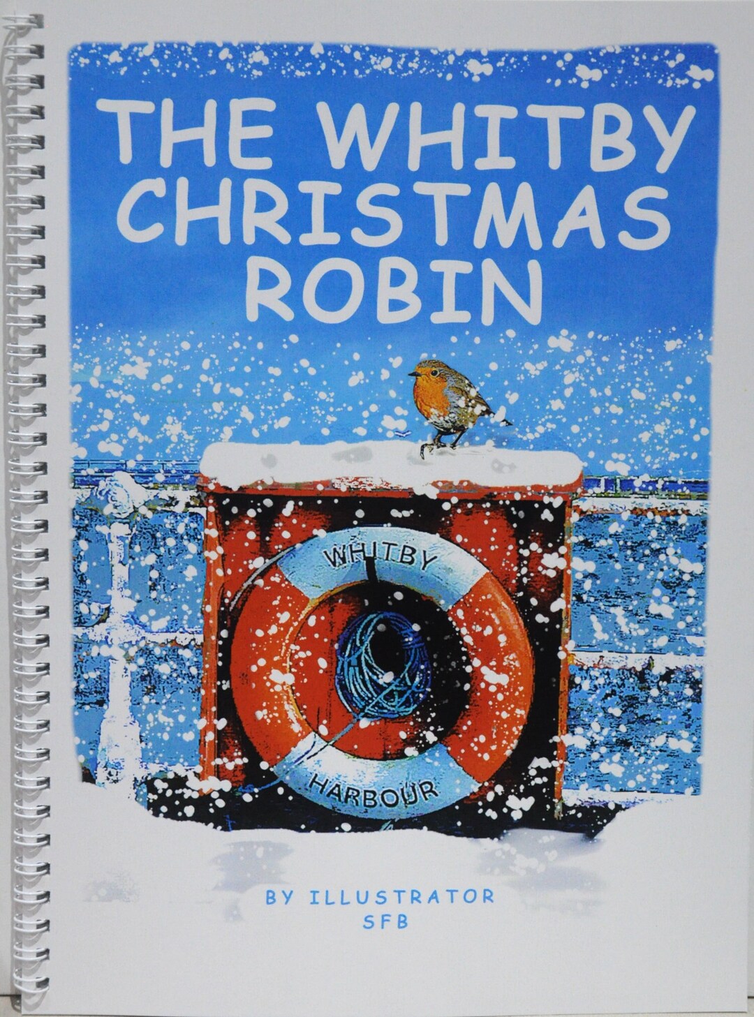 WHITBY CHRISTMAS ROBIN, Children's Book by Illustrator Sfb - Etsy