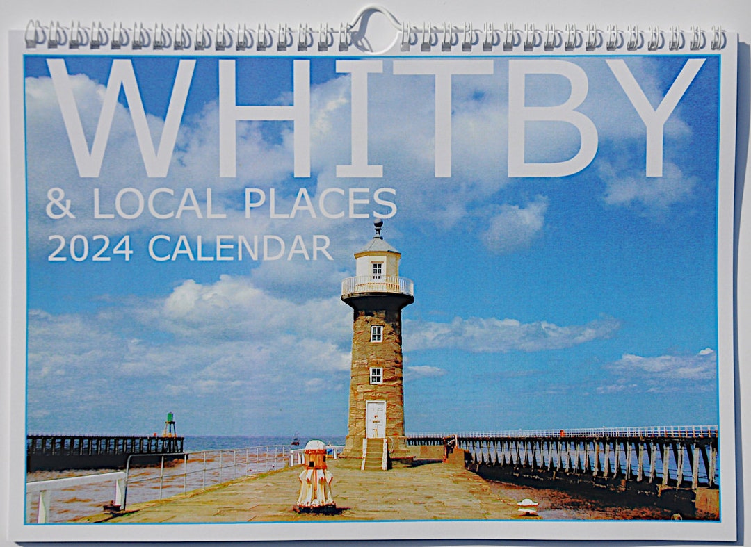 WHITBY & LOCAL PLACES Calendar 2024 - Etsy
