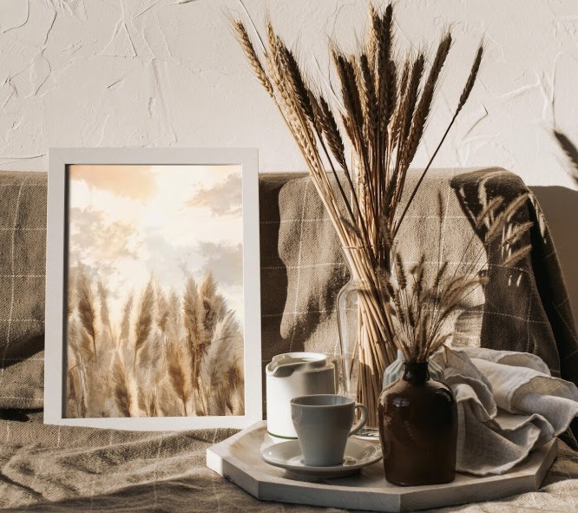 Affiche Pampa sauvage Décoration murale | Etsy