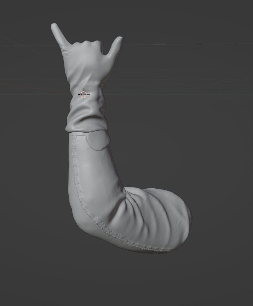 Pilot Shaka Hand 3D Print - Etsy