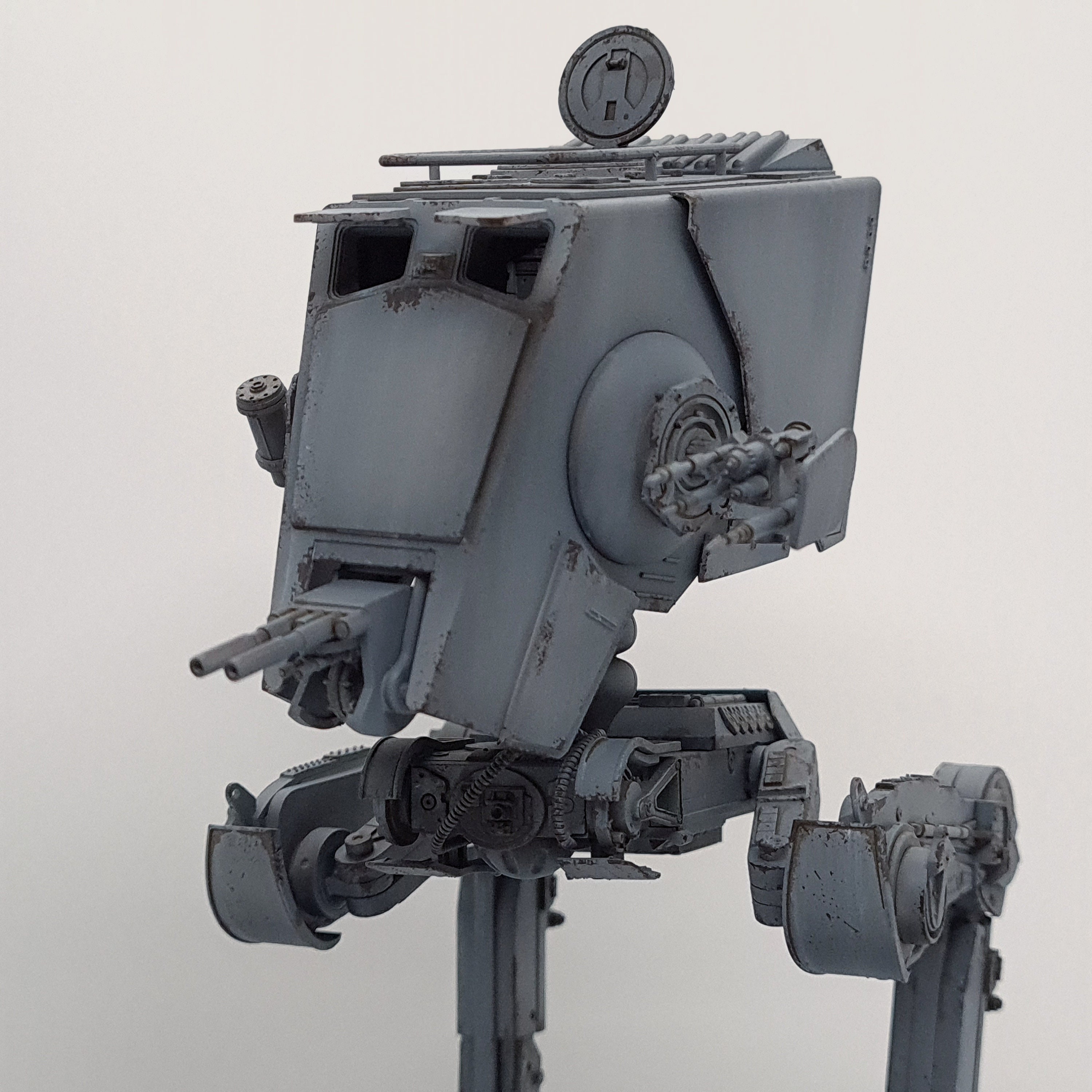 Starwars AT-ST in Hoth setting | Etsy