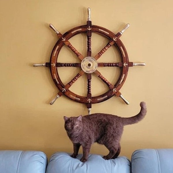 Wooden Ship Wheel - Etsy