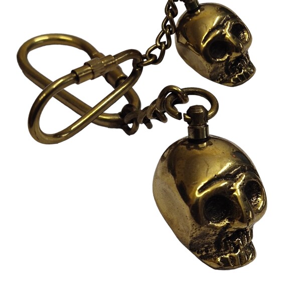 Brass Keychain - Etsy