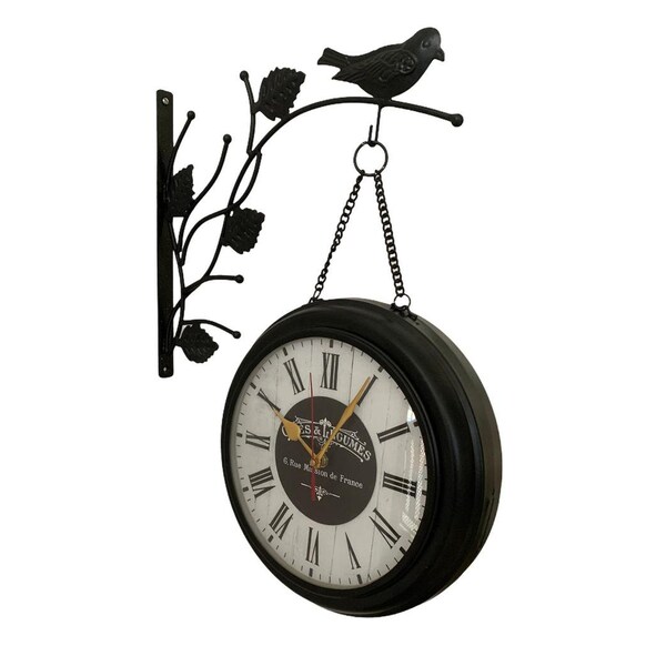 Double Sided Clock - Etsy
