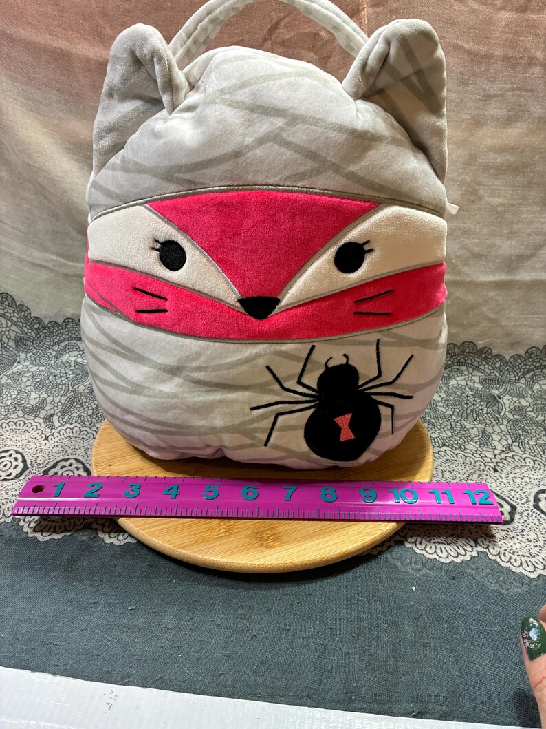 Squishmallows Fifi the Fox Halloween Treat Pail, 10" Plush - Etsy