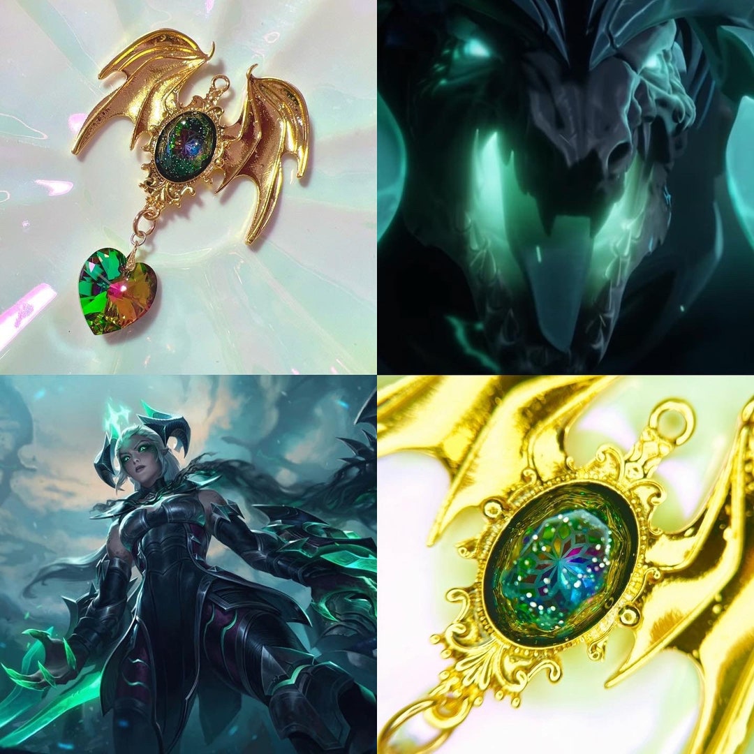 League of Legends Ruined Shyvana Cosplay Big Pendant 2023 - Etsy