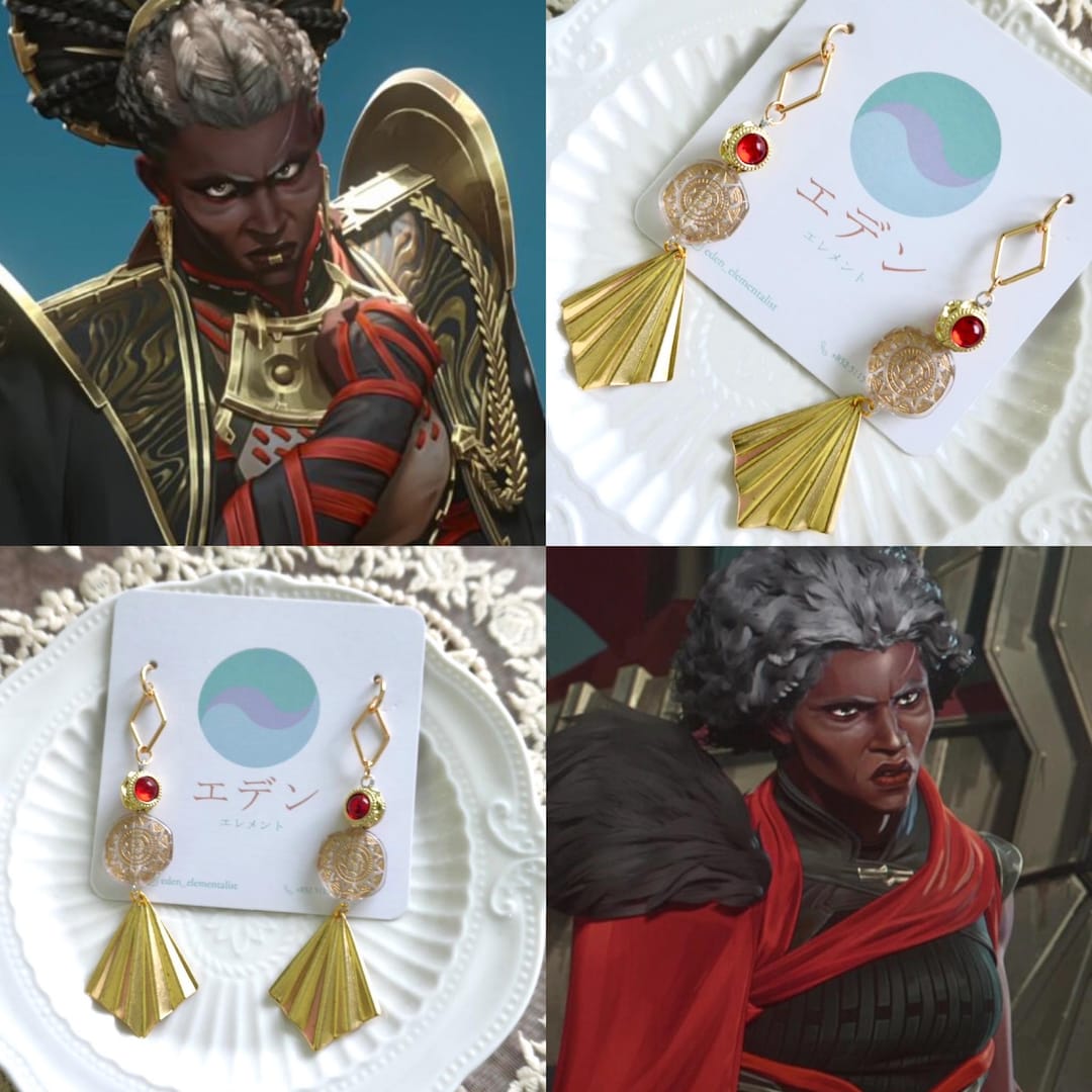 Limited Arcane Mel Inspired Cosplay Earrings-league of Legends - Etsy