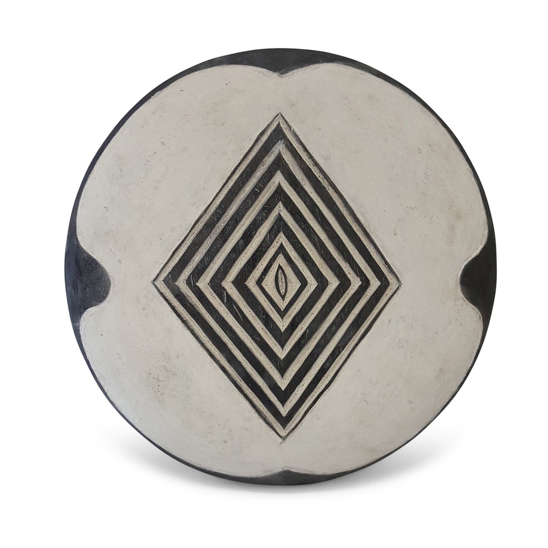 Large Carved Wood Shield 2 Carved Wood Shield Carved Shield Tribal ...