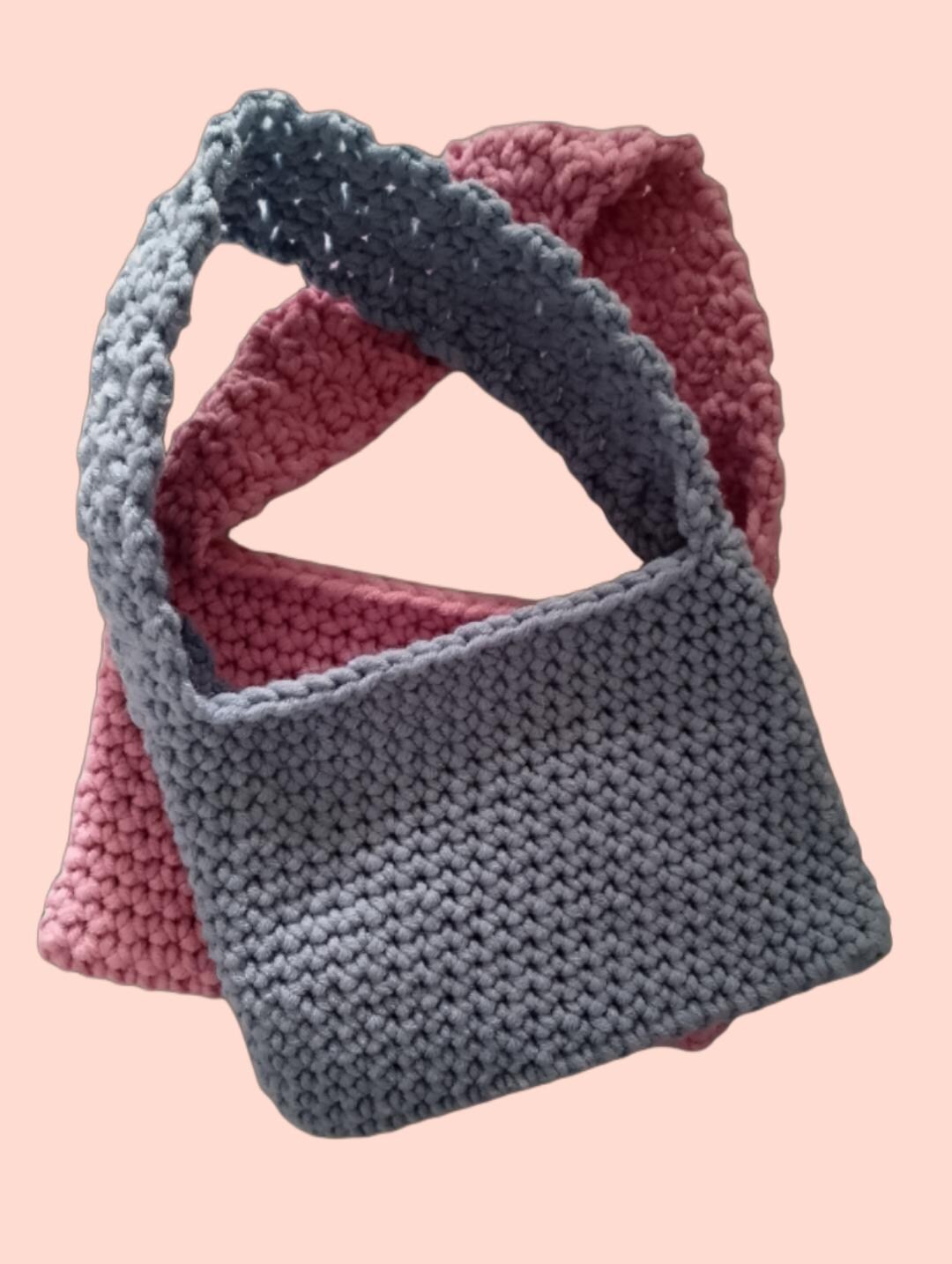 Cozy Mini Handbag Crochet Pattern, Beginner Friendly - Etsy