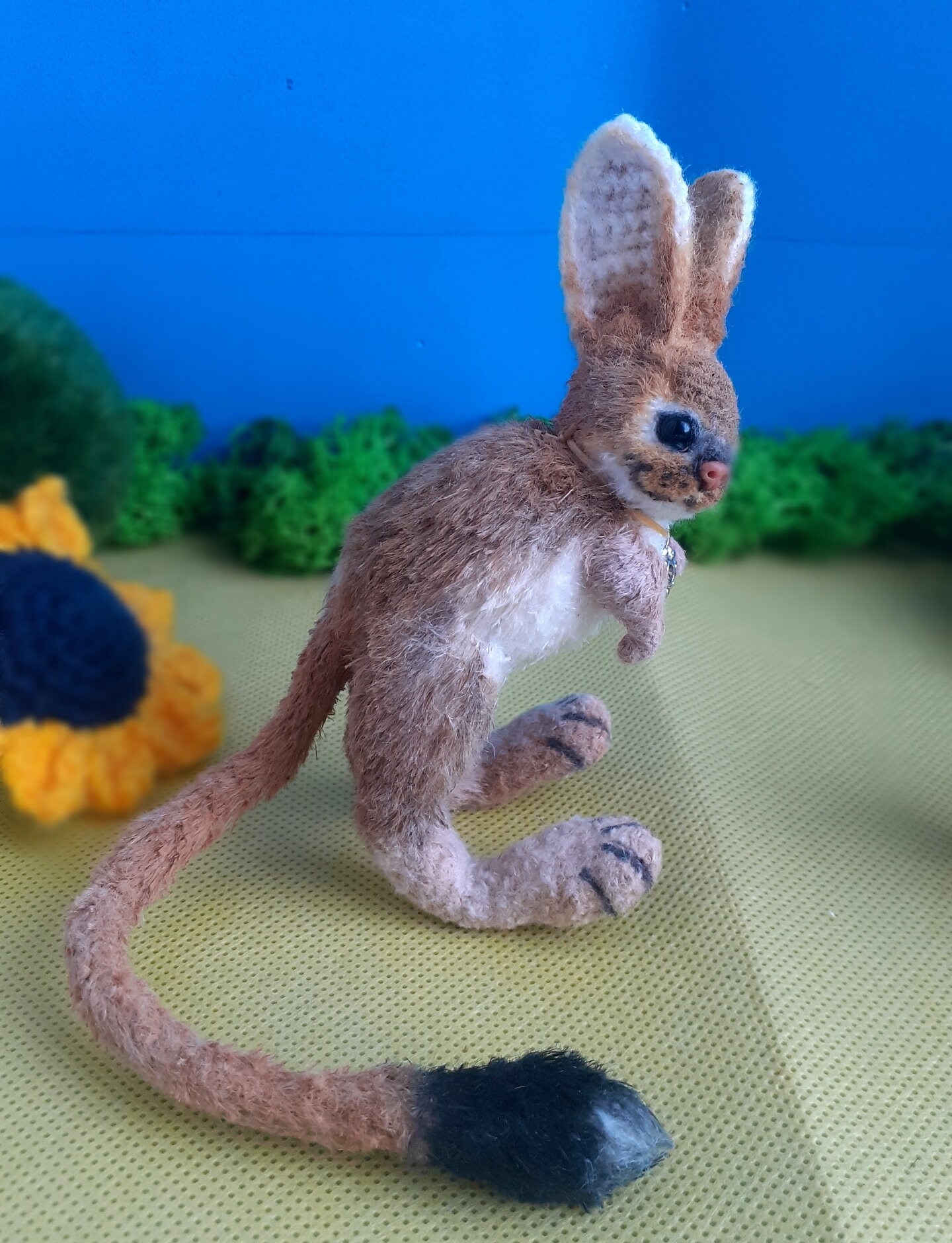 Crochet Jerboa, Cute Crochet Pattern, Realistic Animal Toy, Rodent Toys ...