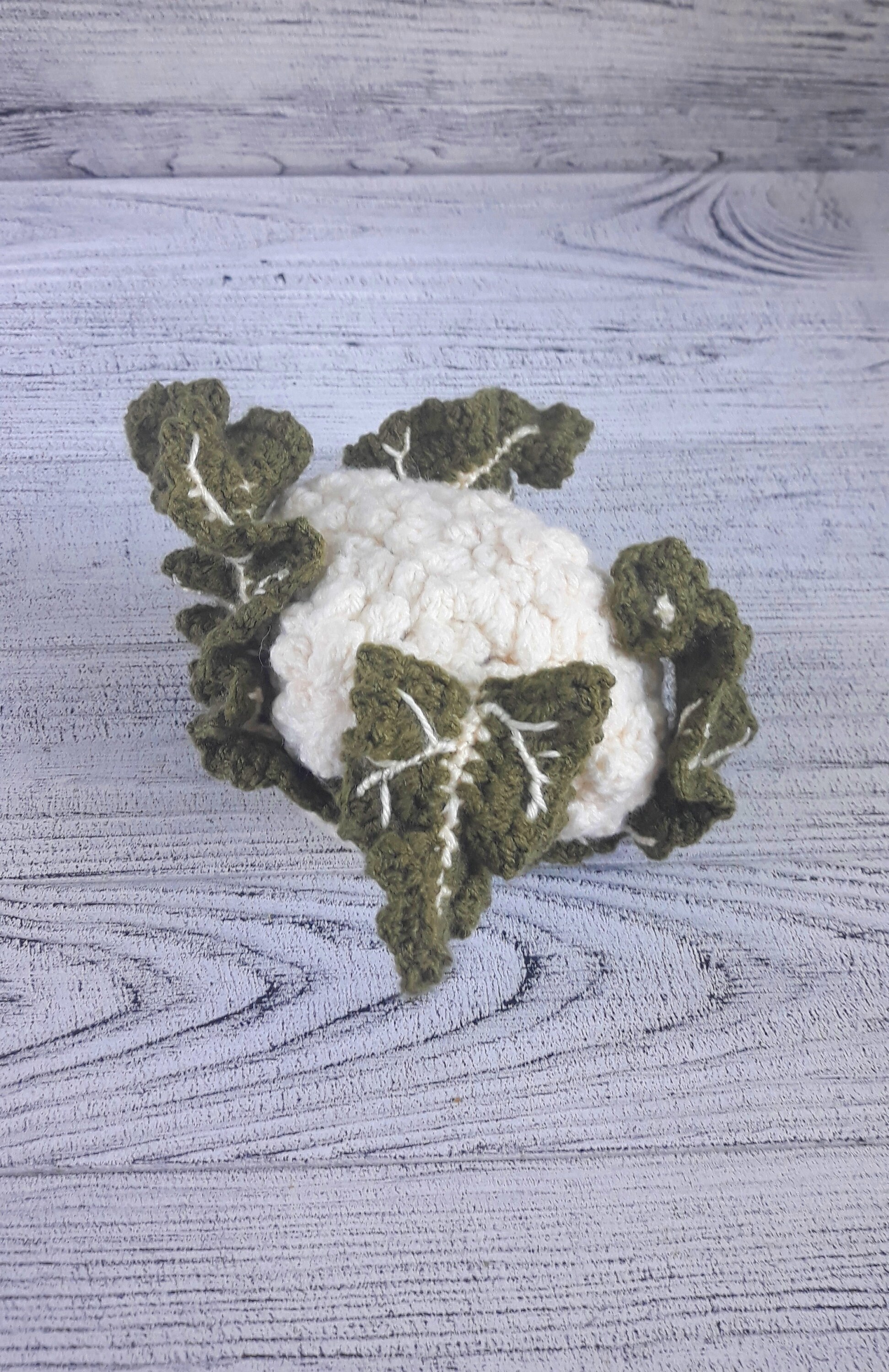 Crochet Cauliflower Montessori Baby Toys Friendsgiving - Etsy