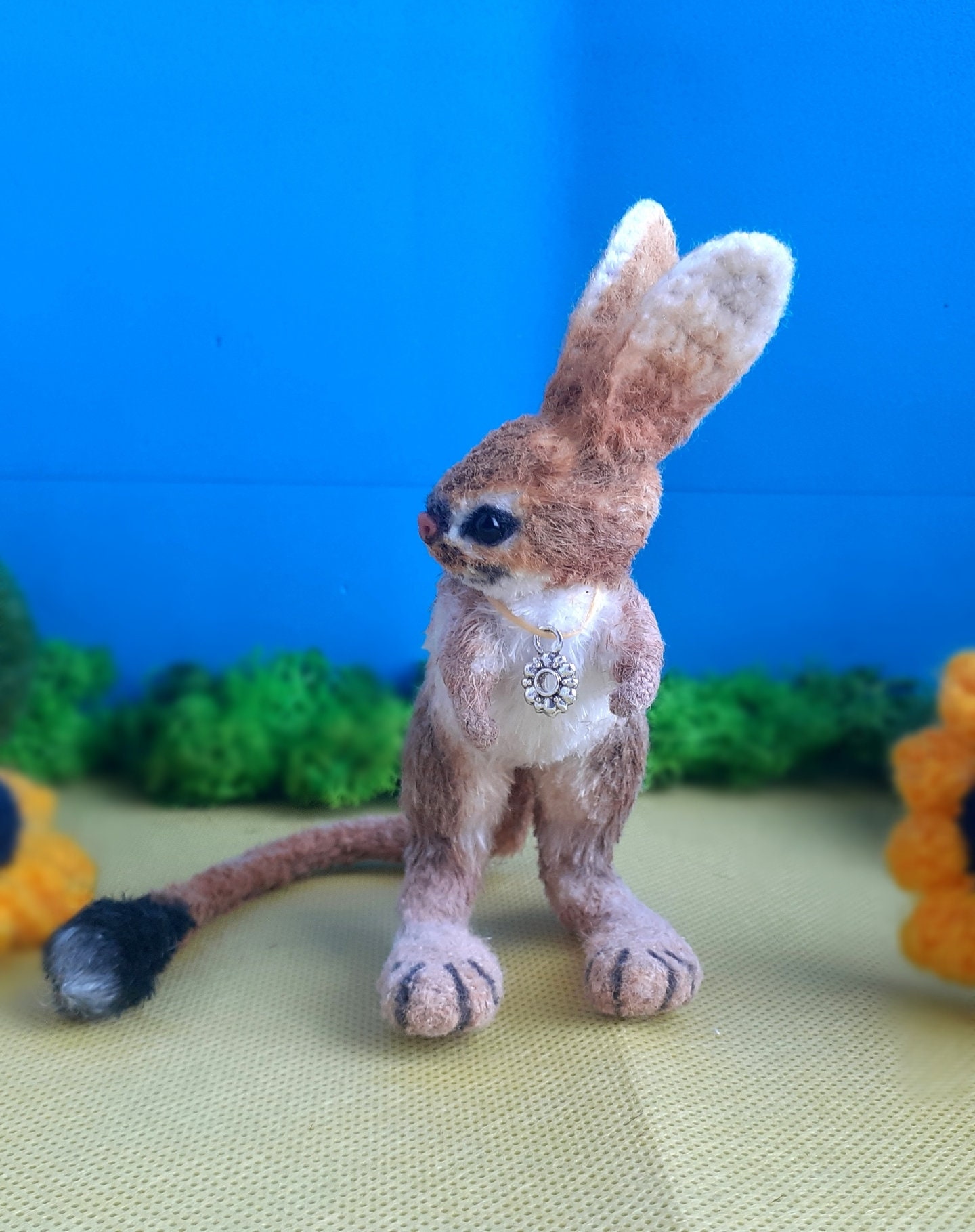 Crochet Jerboa, Cute Crochet Pattern, Realistic Animal Toy, Rodent Toys ...