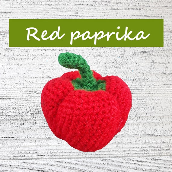 Bell Peppers Cute Crochet Pattern Child Development | Etsy