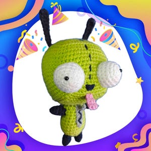 Crochet Gir Robot Pattern: Invader Zim Dog Amigurumi (PDF Pattern) - Etsy