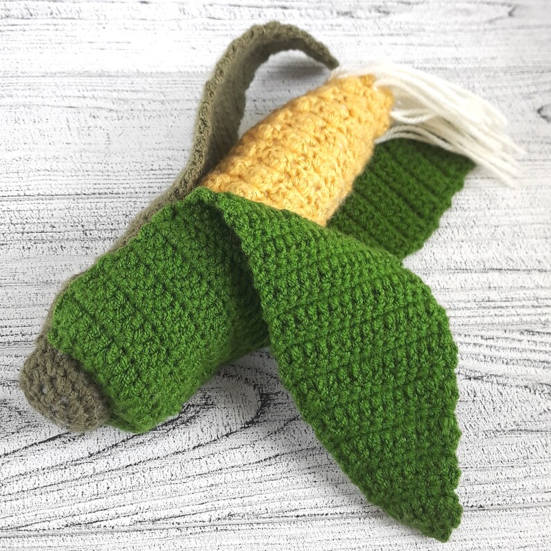 Crochet Corn on the Cob Pattern: Montessori Baby Toy (PDF Pattern) - Etsy
