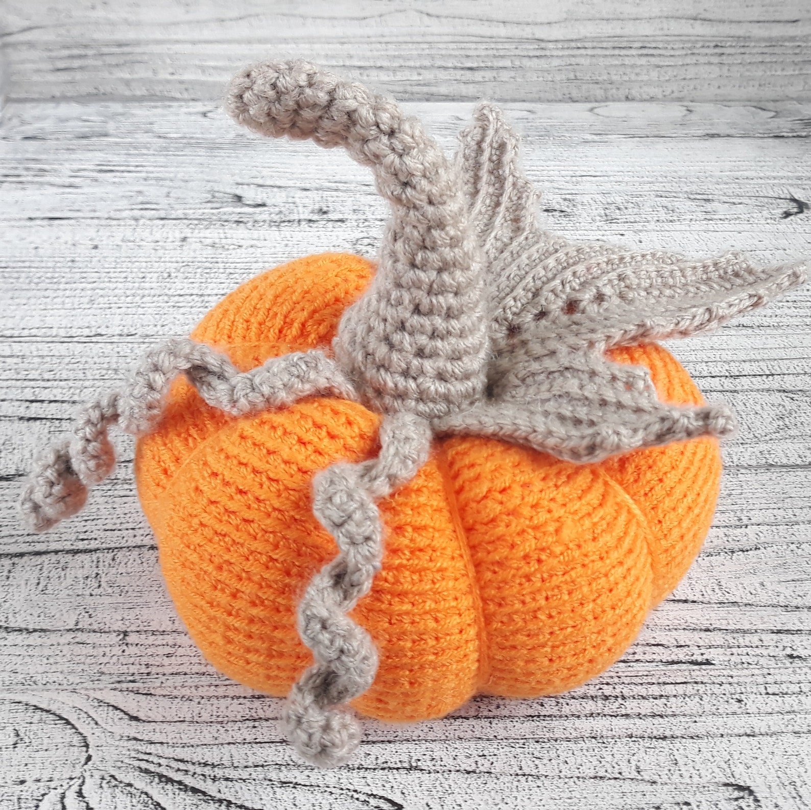 Crocheted Pumpkins Cute Crochet Pattern Pumpkin Table Decor | Etsy