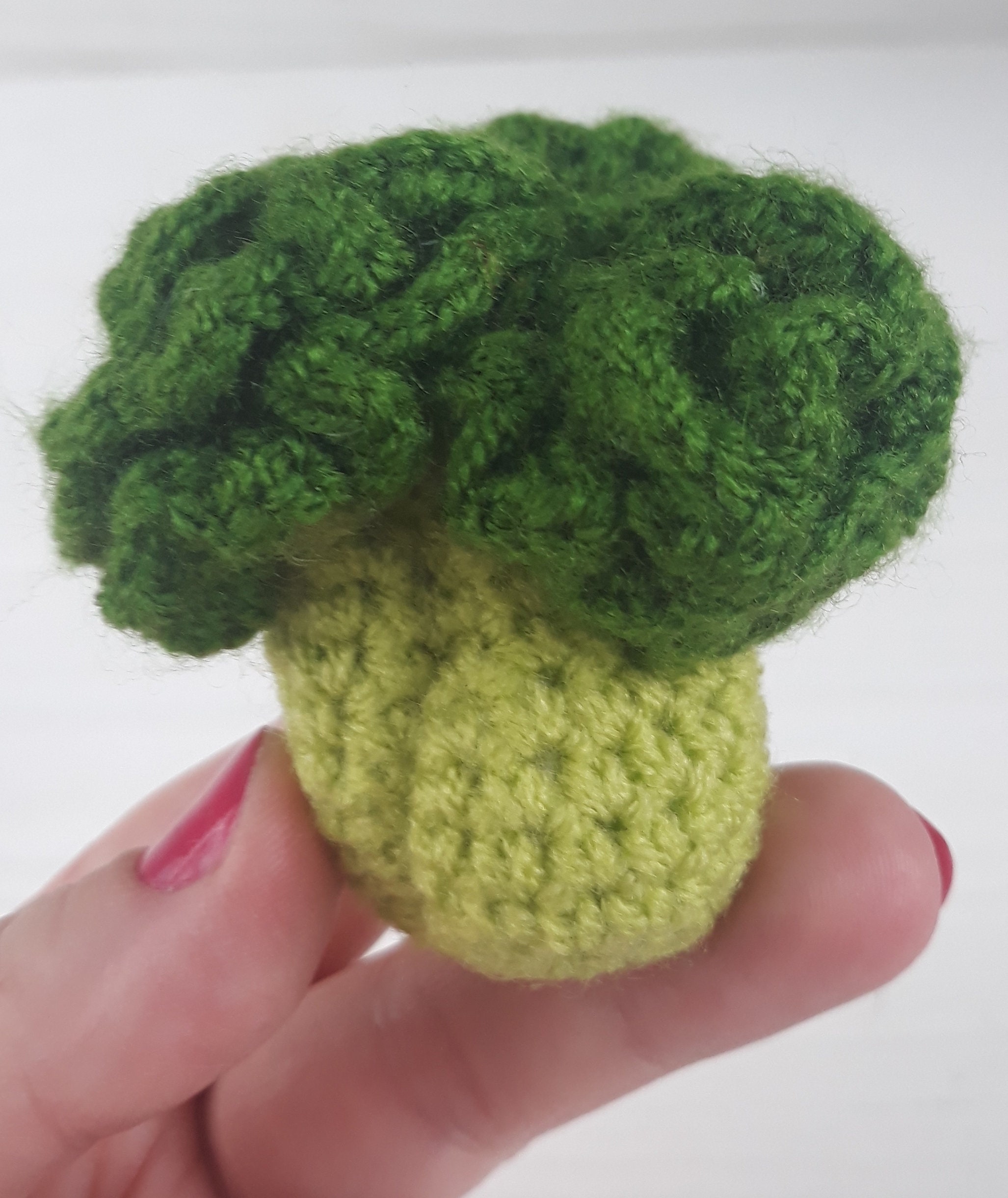 Broccoli Cute Crochet Pattern Child Development Montessori - Etsy