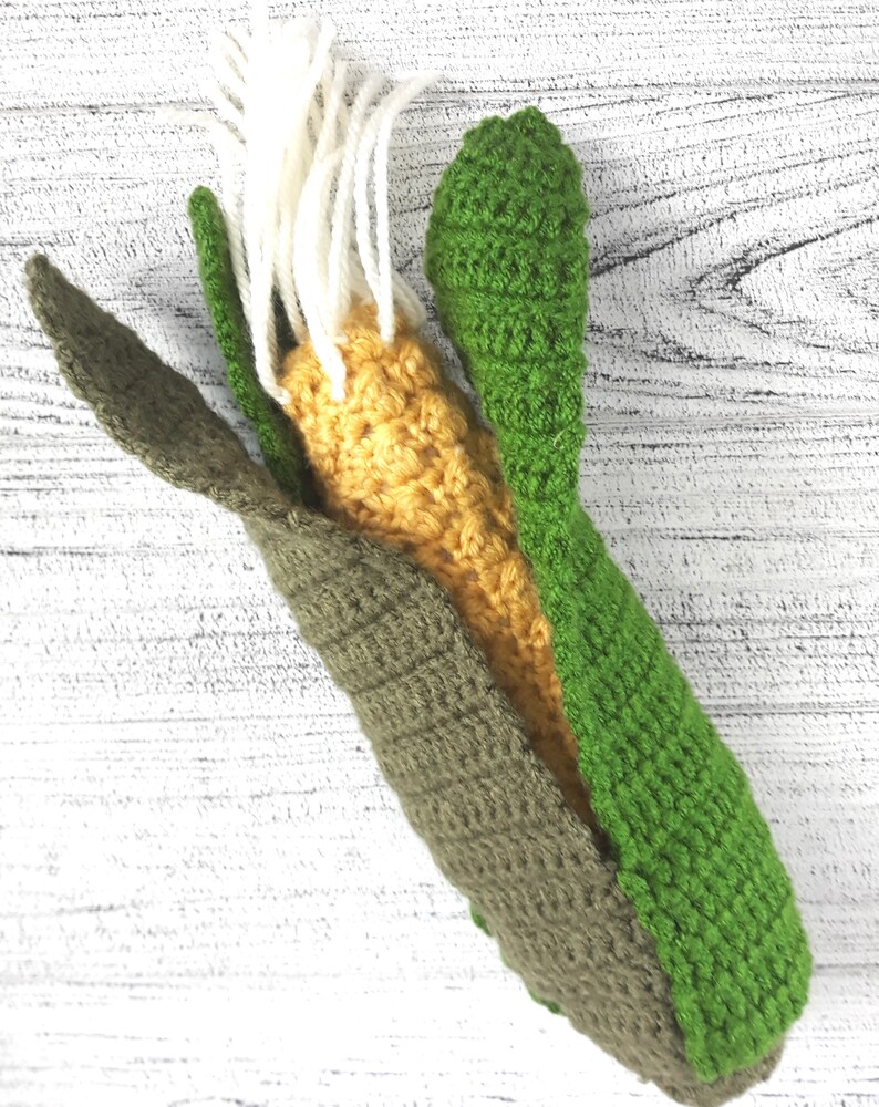 Crochet Corn on the Cob Pattern: Montessori Baby Toy (PDF Pattern) - Etsy