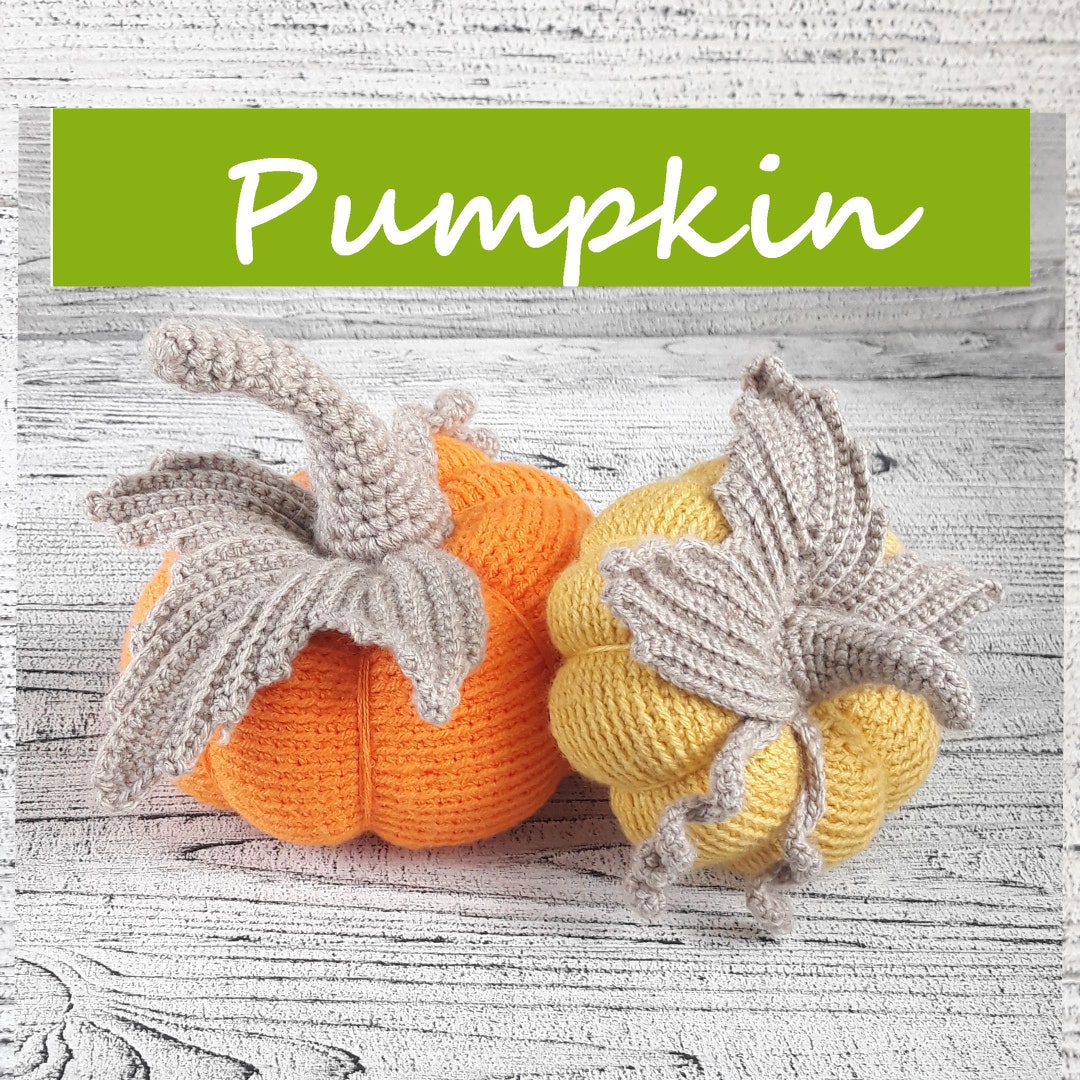 Crocheted Pumpkins Cute Crochet Pattern Pumpkin Table Decor - Etsy