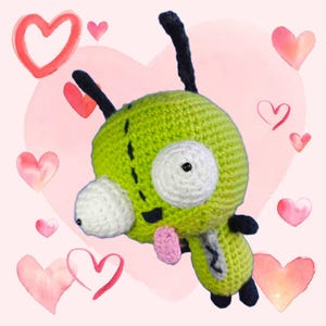 Crochet Gir Robot Pattern: Invader Zim Dog Amigurumi (PDF Pattern) - Etsy