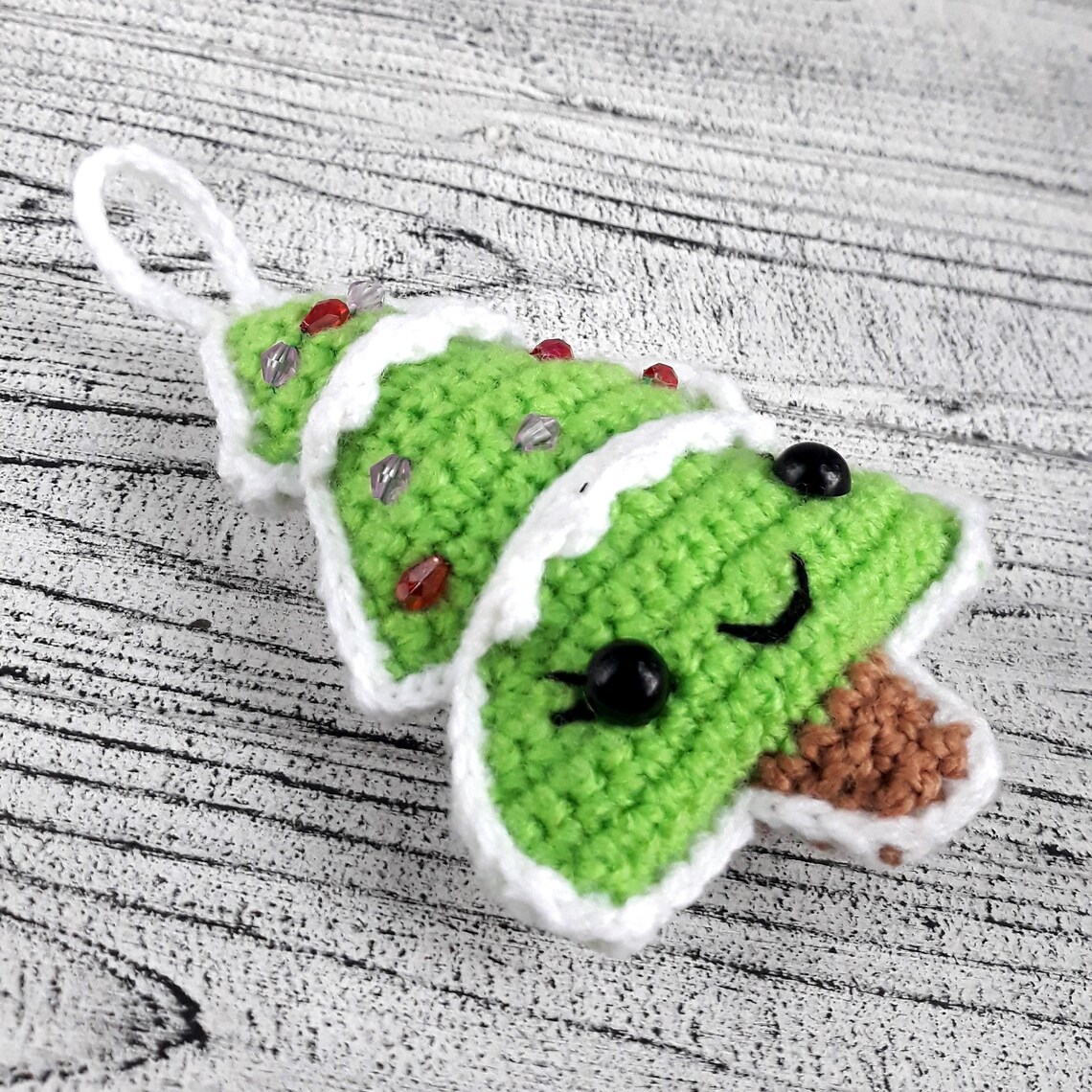 Mini Christmas Tree Cute Crochet Pattern Christmas | Etsy