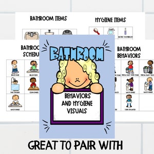 Wash Your Hands Visuals, Visual Routine, Hygiene Visuals, Visual Aid ...