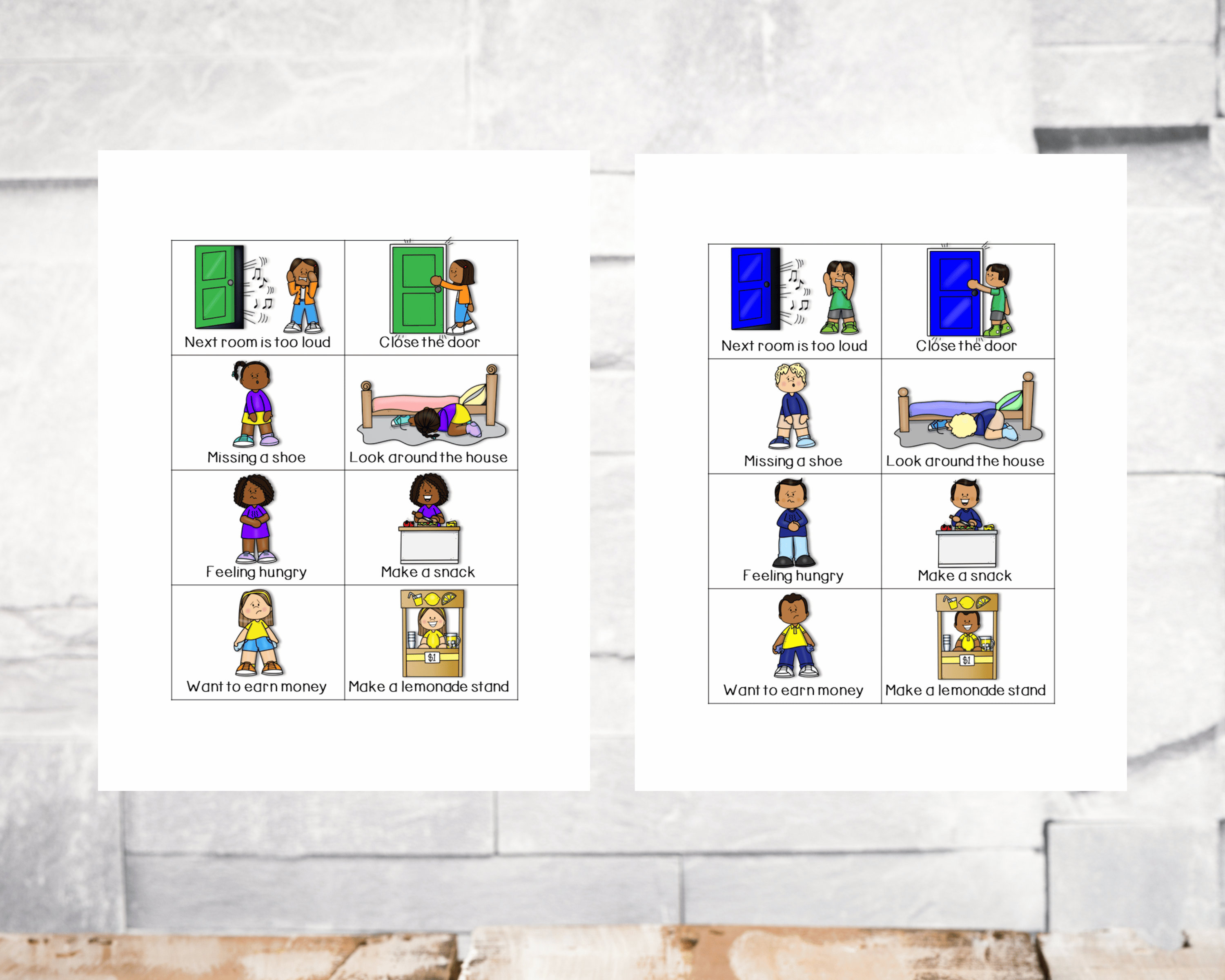 Problem Solving and Scenario Visuals, Critical Thinking, Visual Aids ...