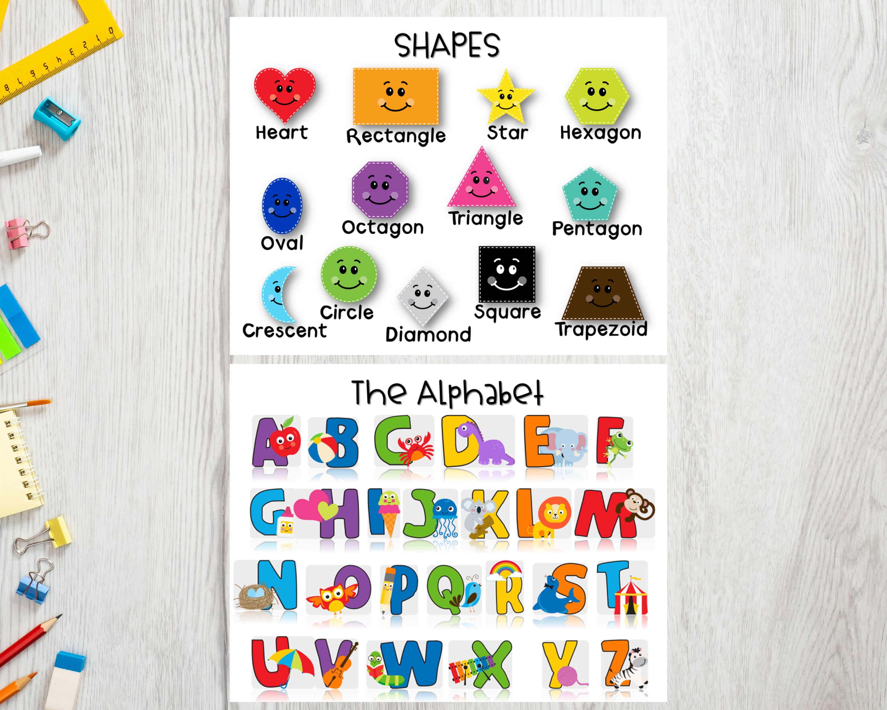 Learn Colors, Shapes, Farm Animals, Letters & Numbers, Basics for ...