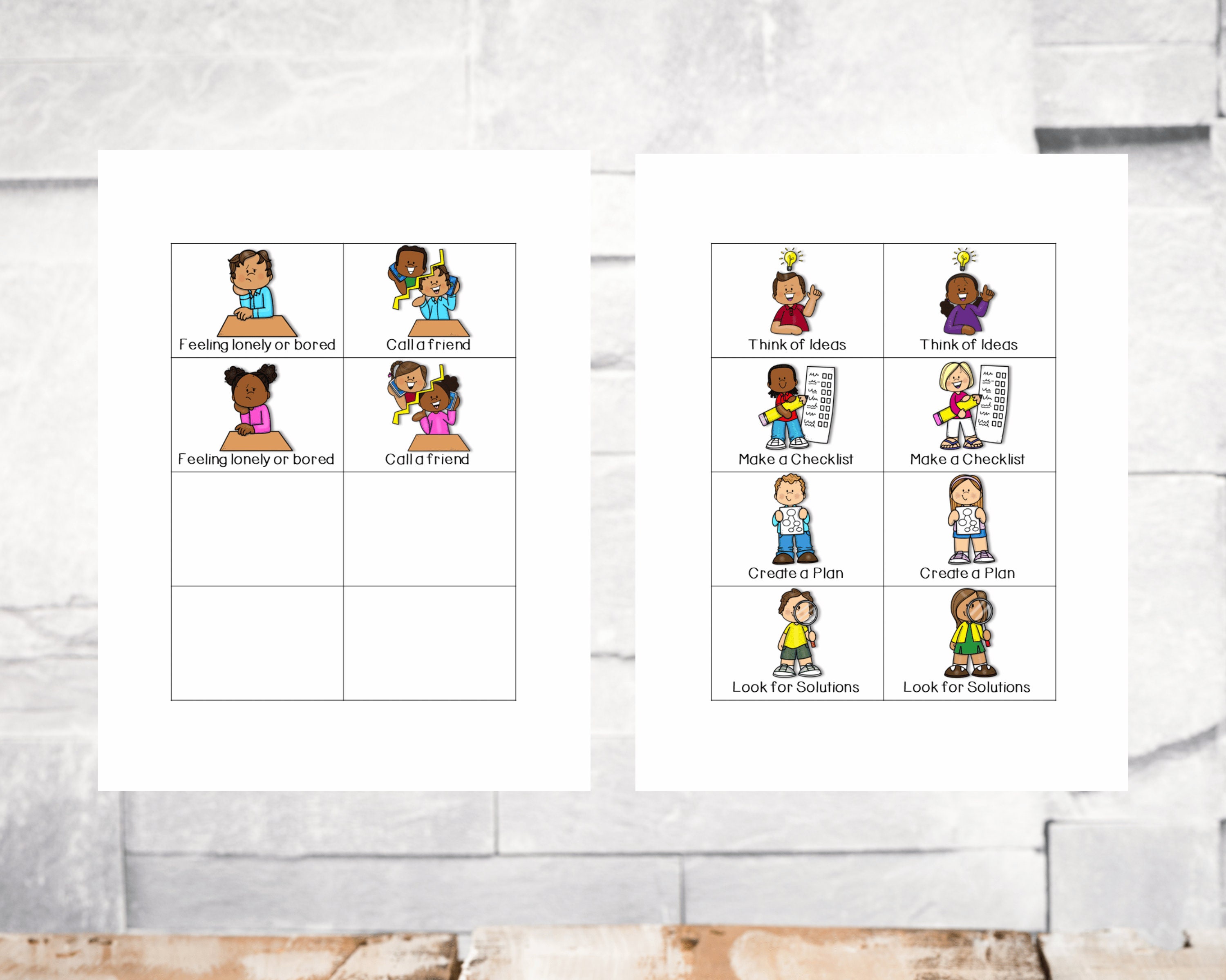 Problem Solving and Scenario Visuals, Critical Thinking, Visual Aids ...