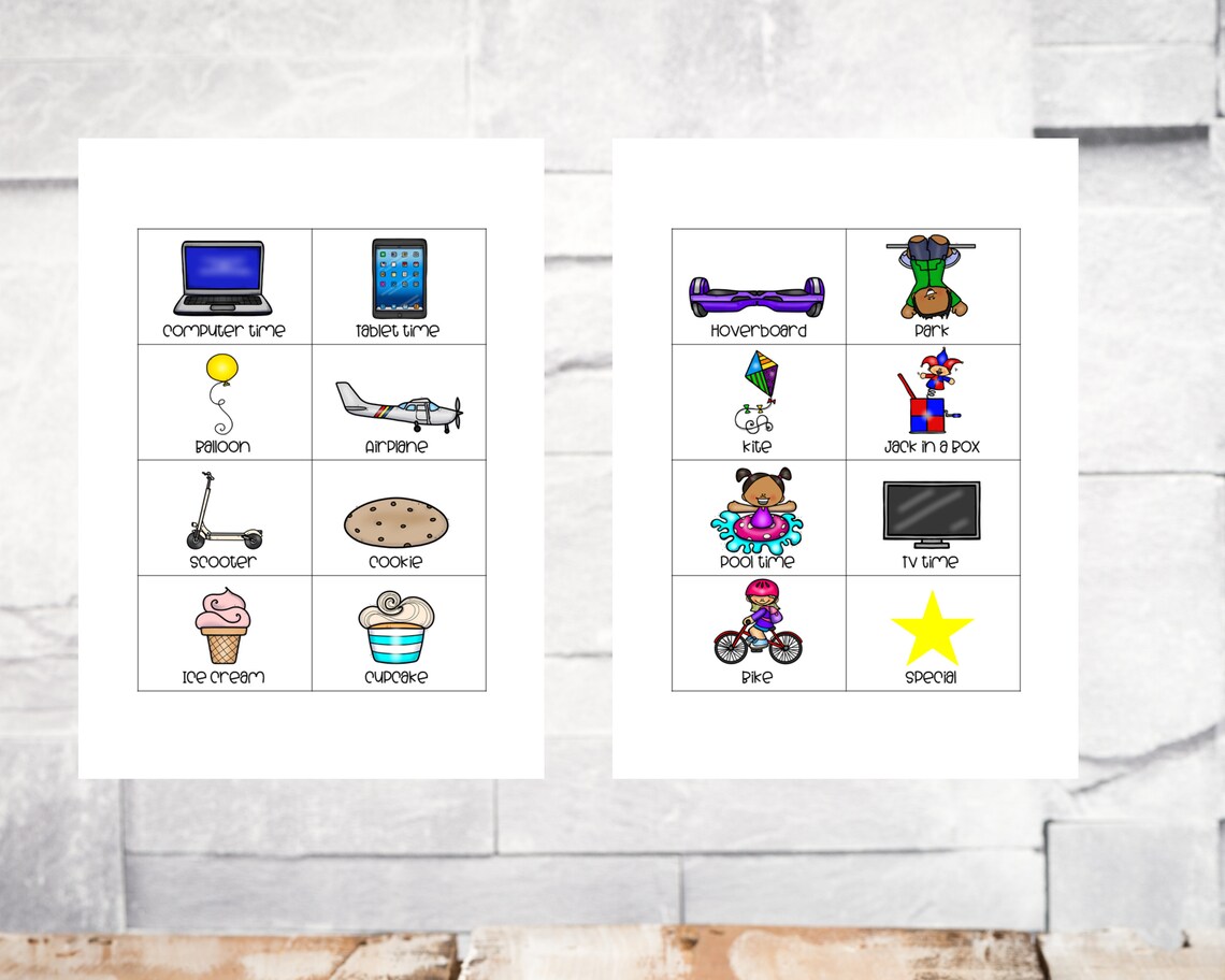 Reward Visuals for Token Boards, Behavior, Chores, Routines, Schedules ...