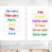 Daily Calendar Routine Weather, ABA, Therapy, Autism ADD, School ...