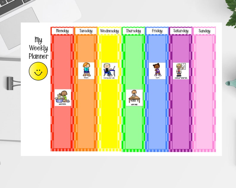 Monthly Calendar Visuals for Calanders, Holiday Icons, Visual Aid ...