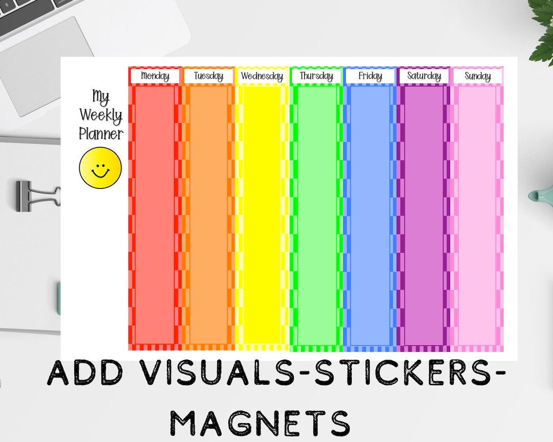 Monthly Calendar Visuals for Calanders, Holiday Icons, Visual Aid ...