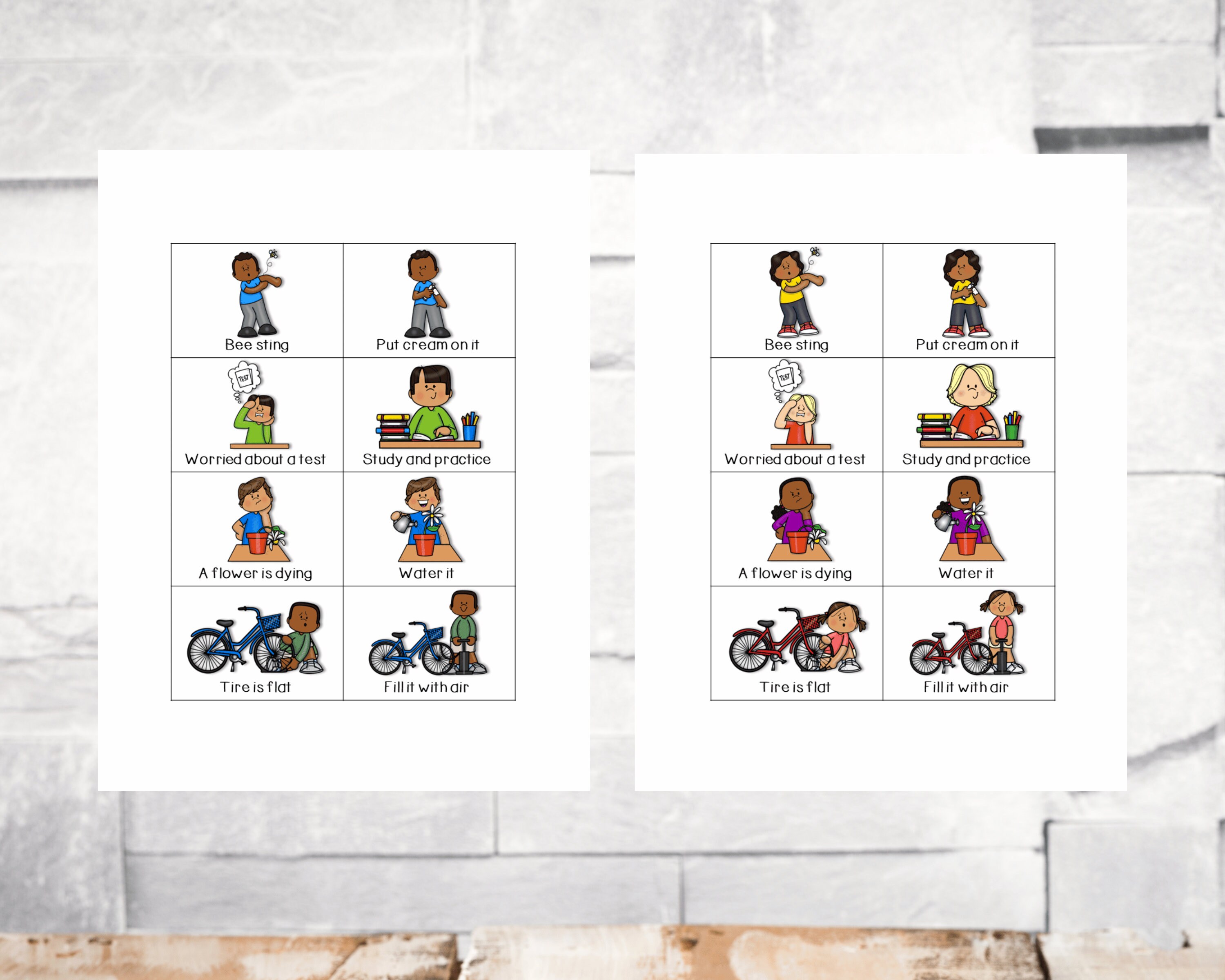 Problem Solving and Scenario Visuals, Critical Thinking, Visual Aids ...