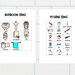 Bathroom Behavior, Visual Routine, Hygiene Visuals, Visual Aid, ABA ...