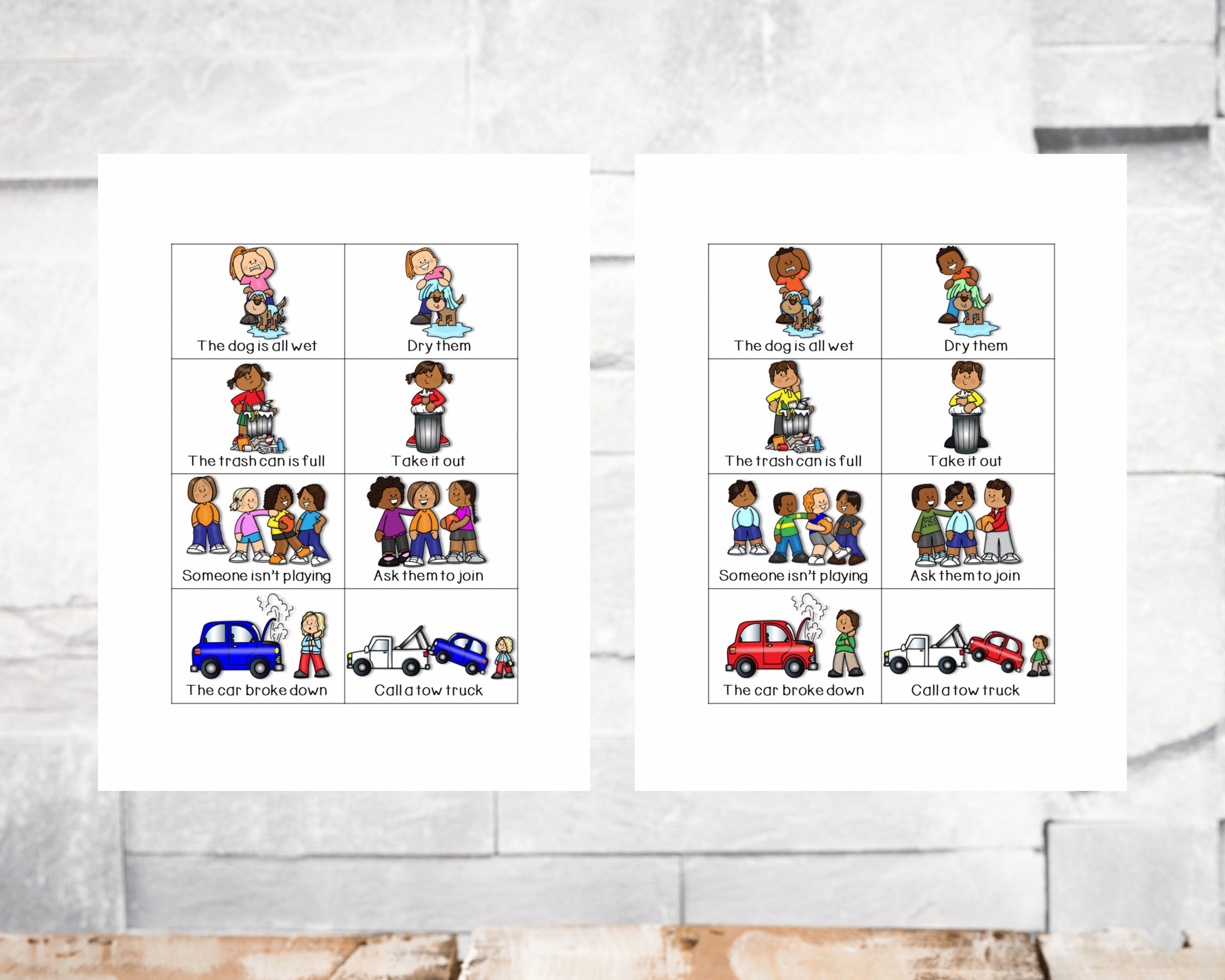 Problem Solving and Scenario Visuals, Critical Thinking, Visual Aids ...